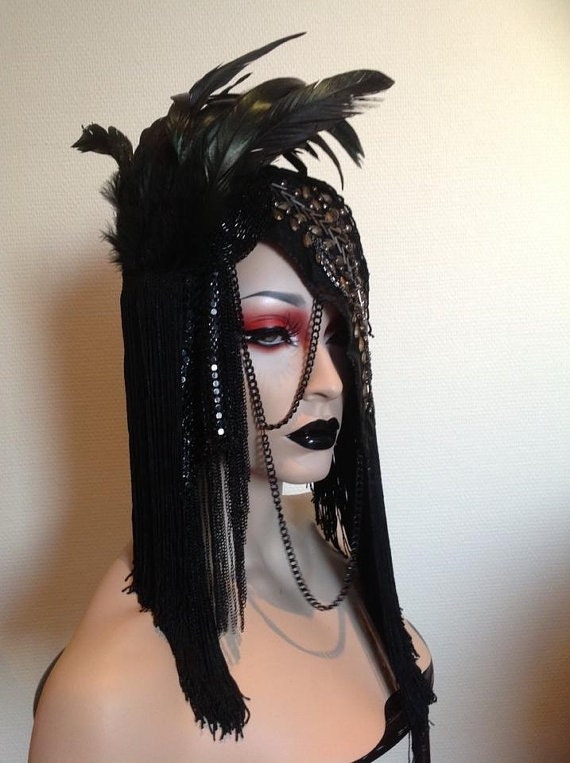 MADE TO ORDER Luscious Vampire Burning Man Black Geisha - Etsy