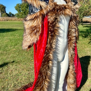 MADE TO ORDER Red Armored Royal Kings Cloak - Etsy