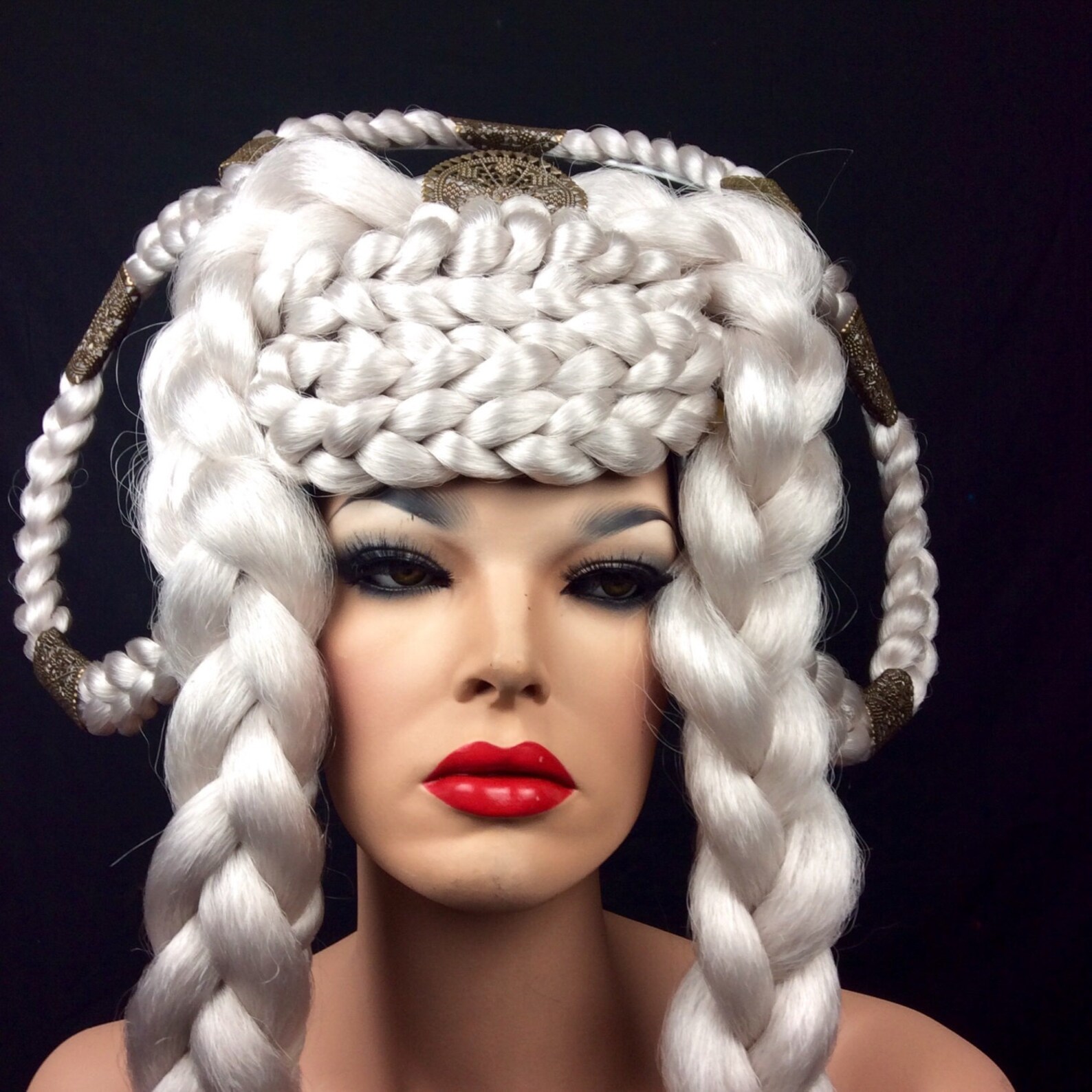 MADE TO ORDER Braided Art Wig Unique Fantasy Avant Garde - Etsy