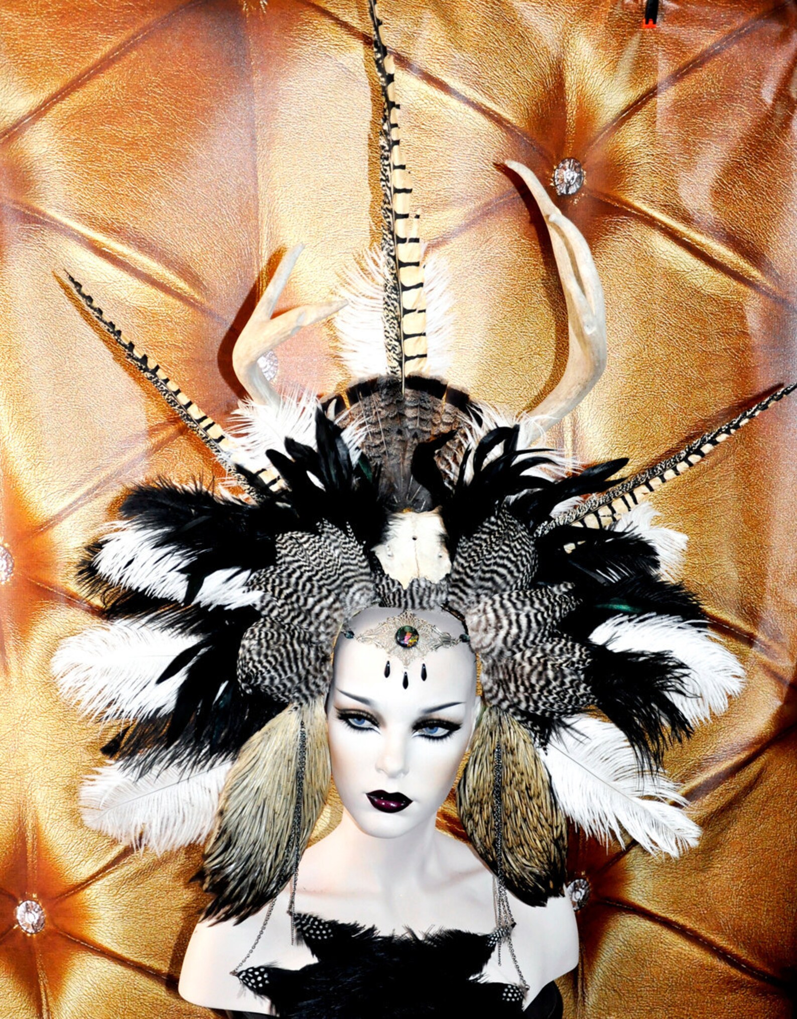 MADE TO ORDER Sci- Fi Cyber Futuristic Gaga Gothic Tribal Gypsy Black ...