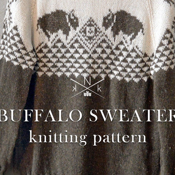 Sweater Knitting Pattern - Etsy