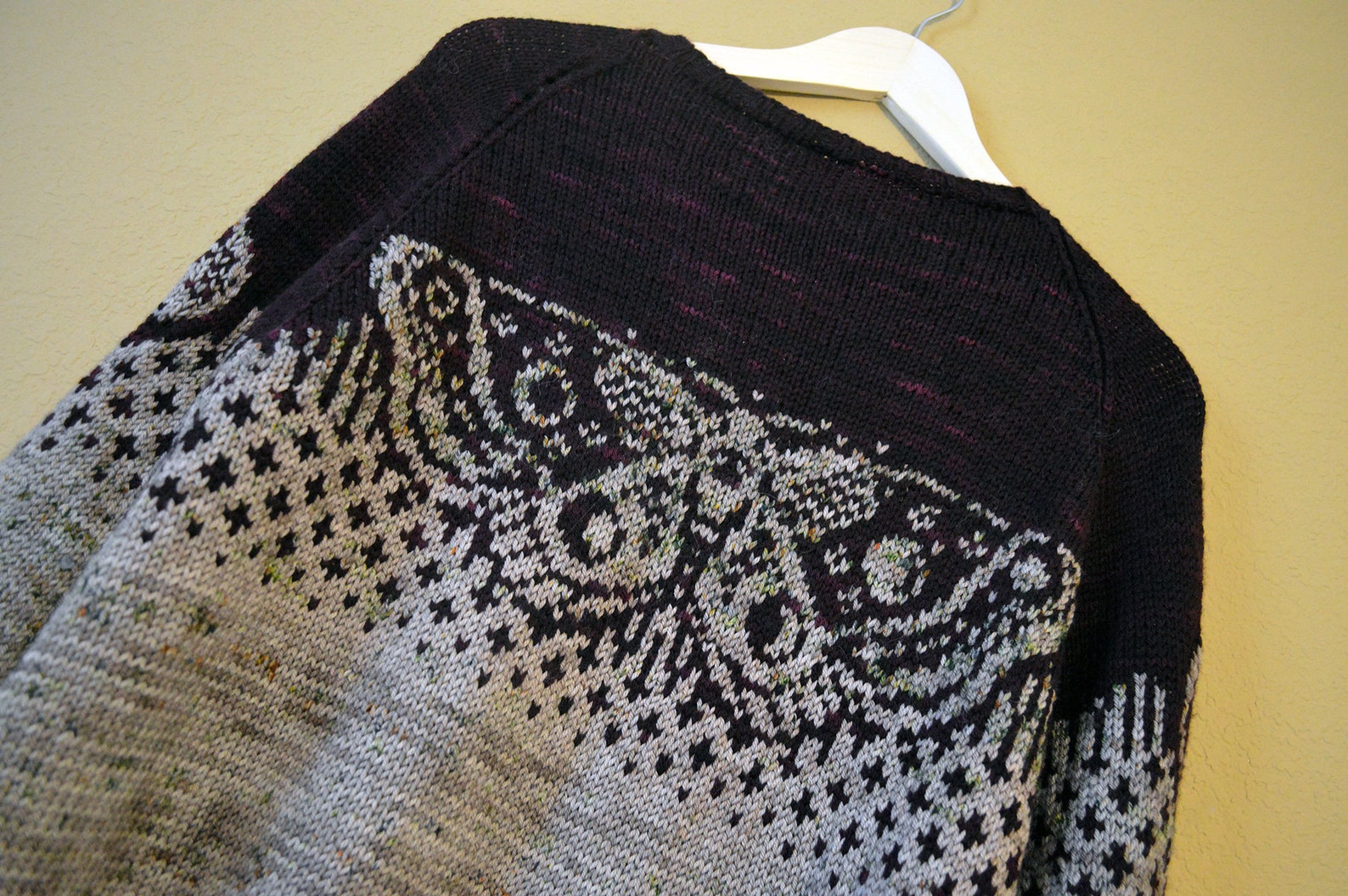 Moon Moth Sweater Knitting Pattern - Etsy