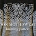 Moon Moth Sweater Knitting Pattern - Etsy Canada