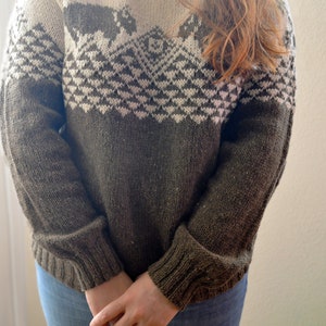 Buffalo Sweater Knitting Pattern - Etsy