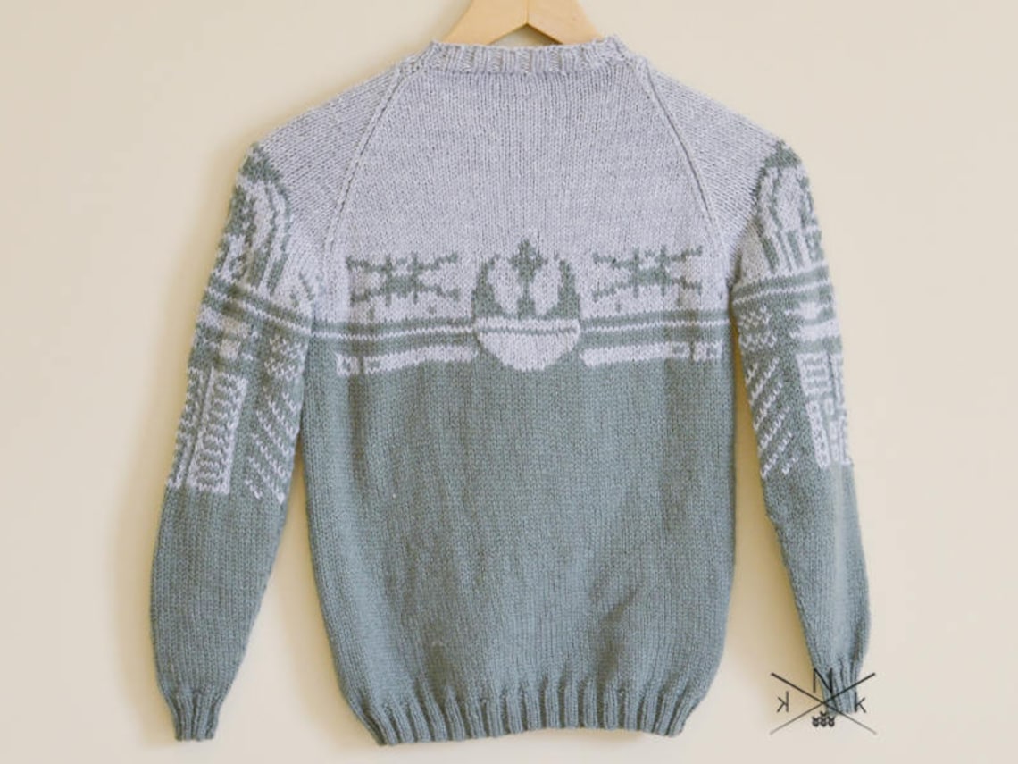 Rebel Alliance Star Wars Sweater Knitting Pattern - Etsy UK