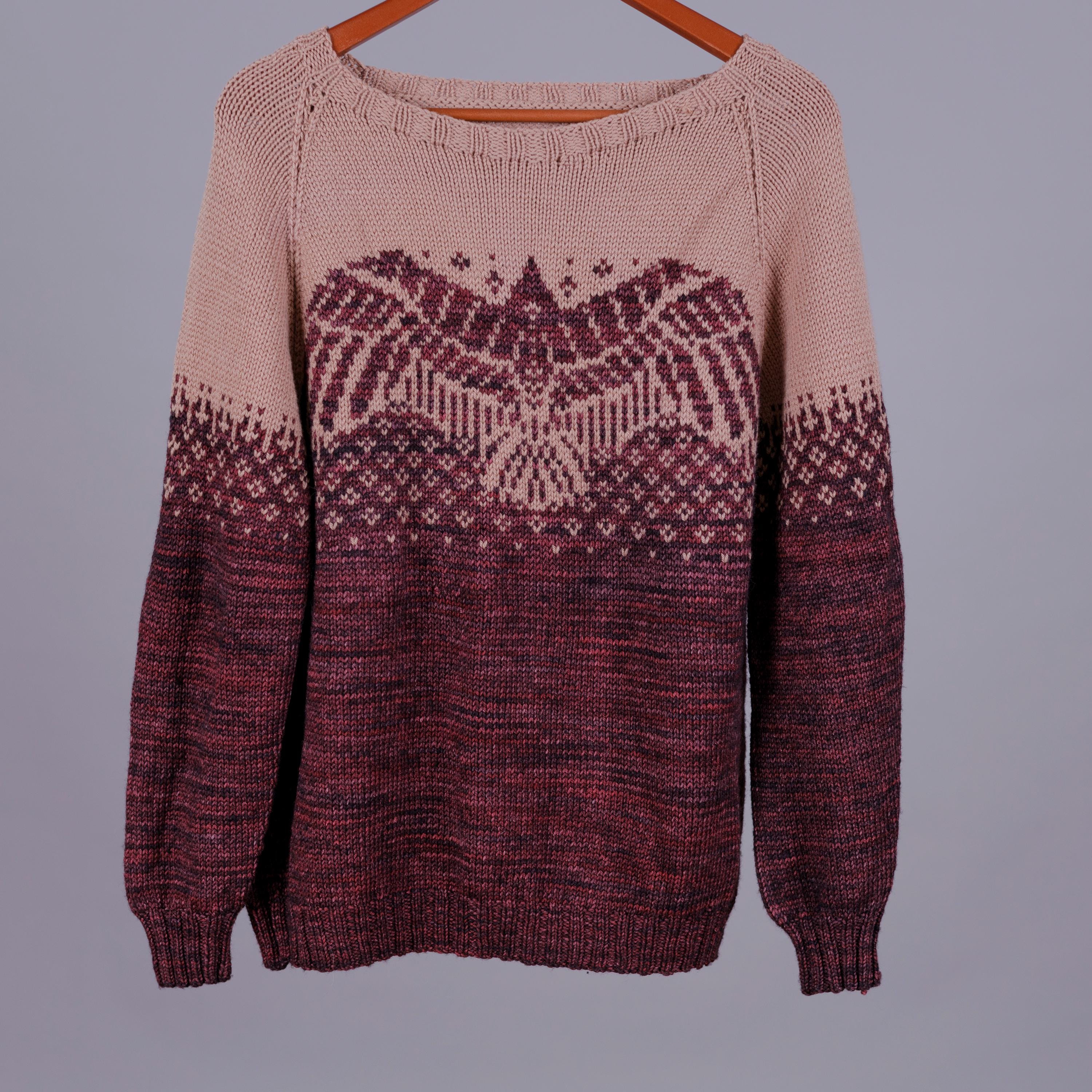 Knitting Pattern - Taking Flight Bird Sweater - Etsy