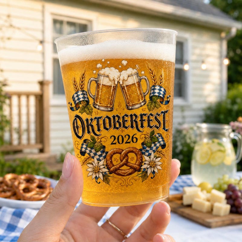 Oktoberfest Beer Cups - Etsy