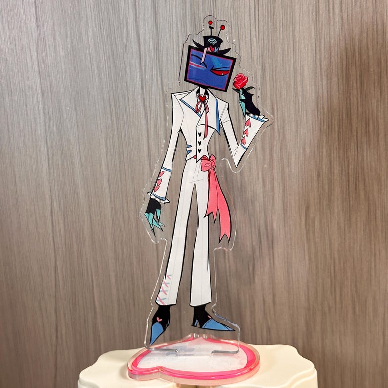 Hazbin Hotel Vox Ship Acrylic Standee | Tvdemon Fanmade Collectible - Etsy