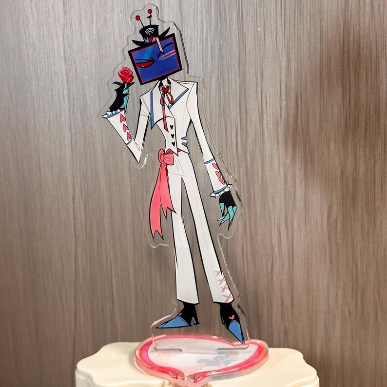 Hazbin Hotel Vox Ship Acrylic Standee | Tvdemon Fanmade Collectible - Etsy