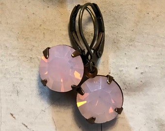 Pink earrings | Etsy