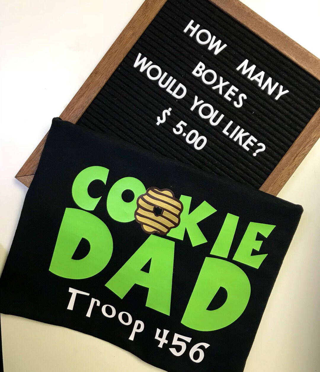 Girl Scout Cookie Dad Shirt ~ Cookie Dad - Etsy