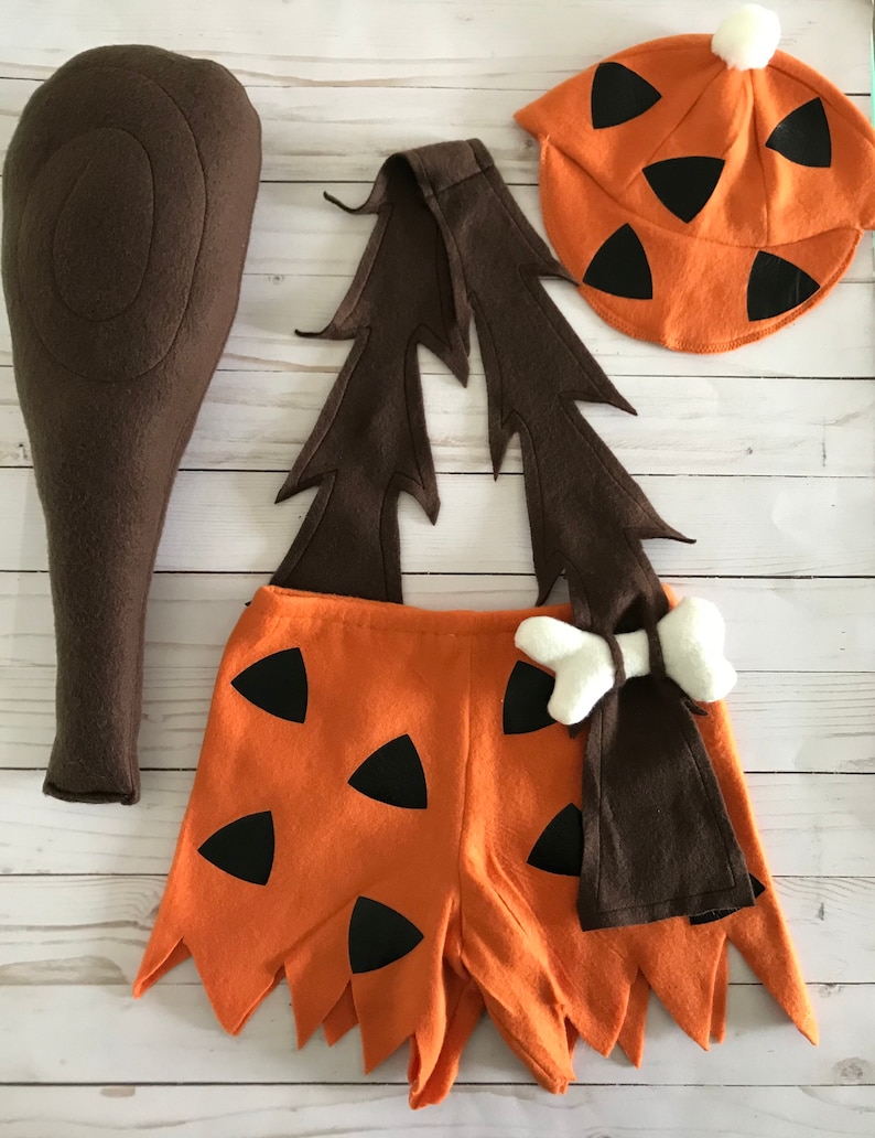 Pebbles Costume ~ Bam Bam Costume ~ Bam Bam and Pebbles Costume - Etsy