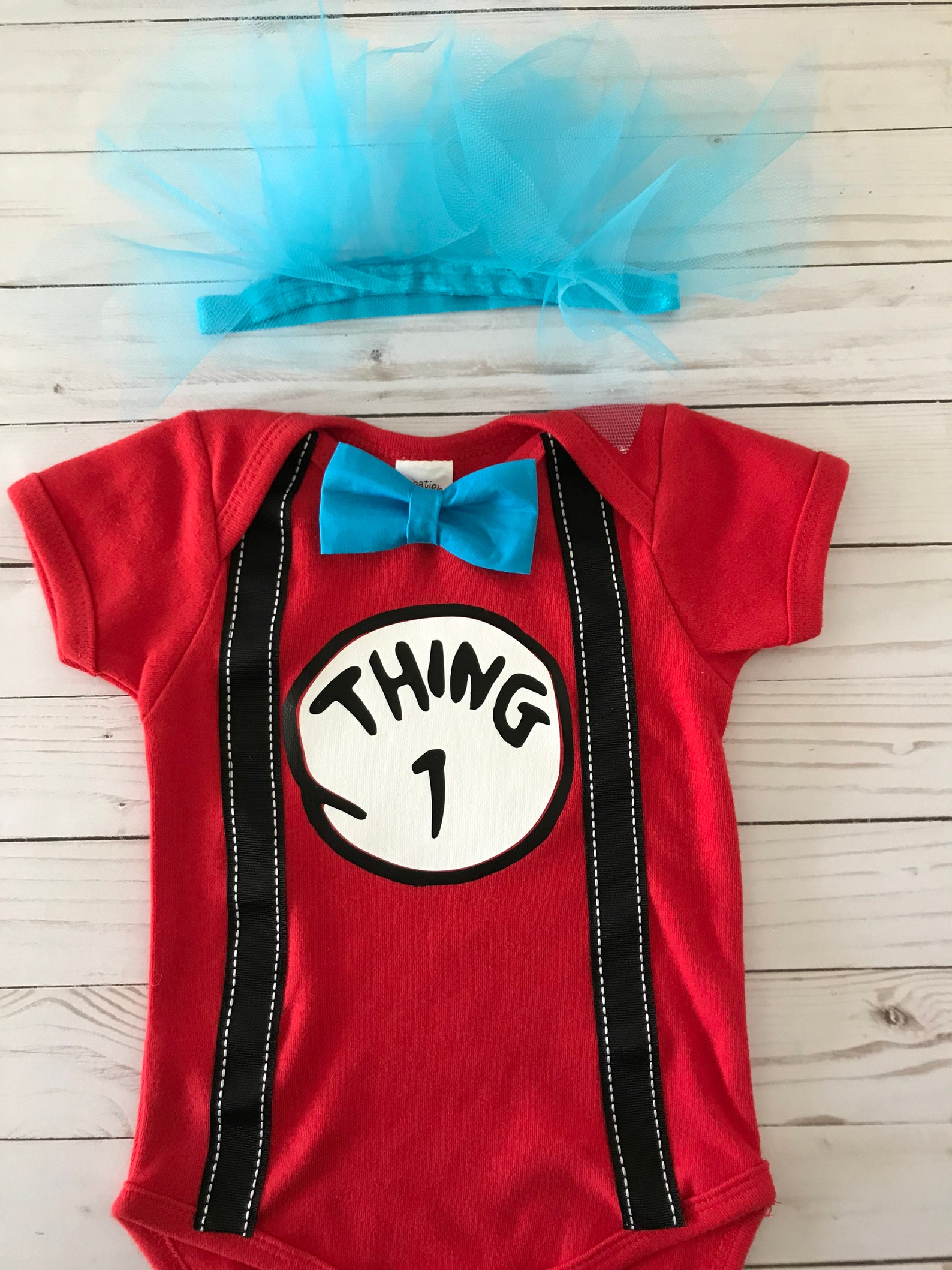 Thing One Thing Two Costumes Thing Costumes - Etsy