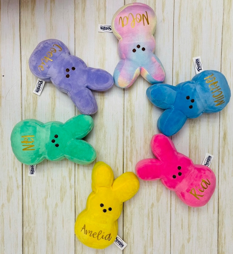 Peeps Plush Inspired Easter Peeps inspired Peeps Gift - Etsy