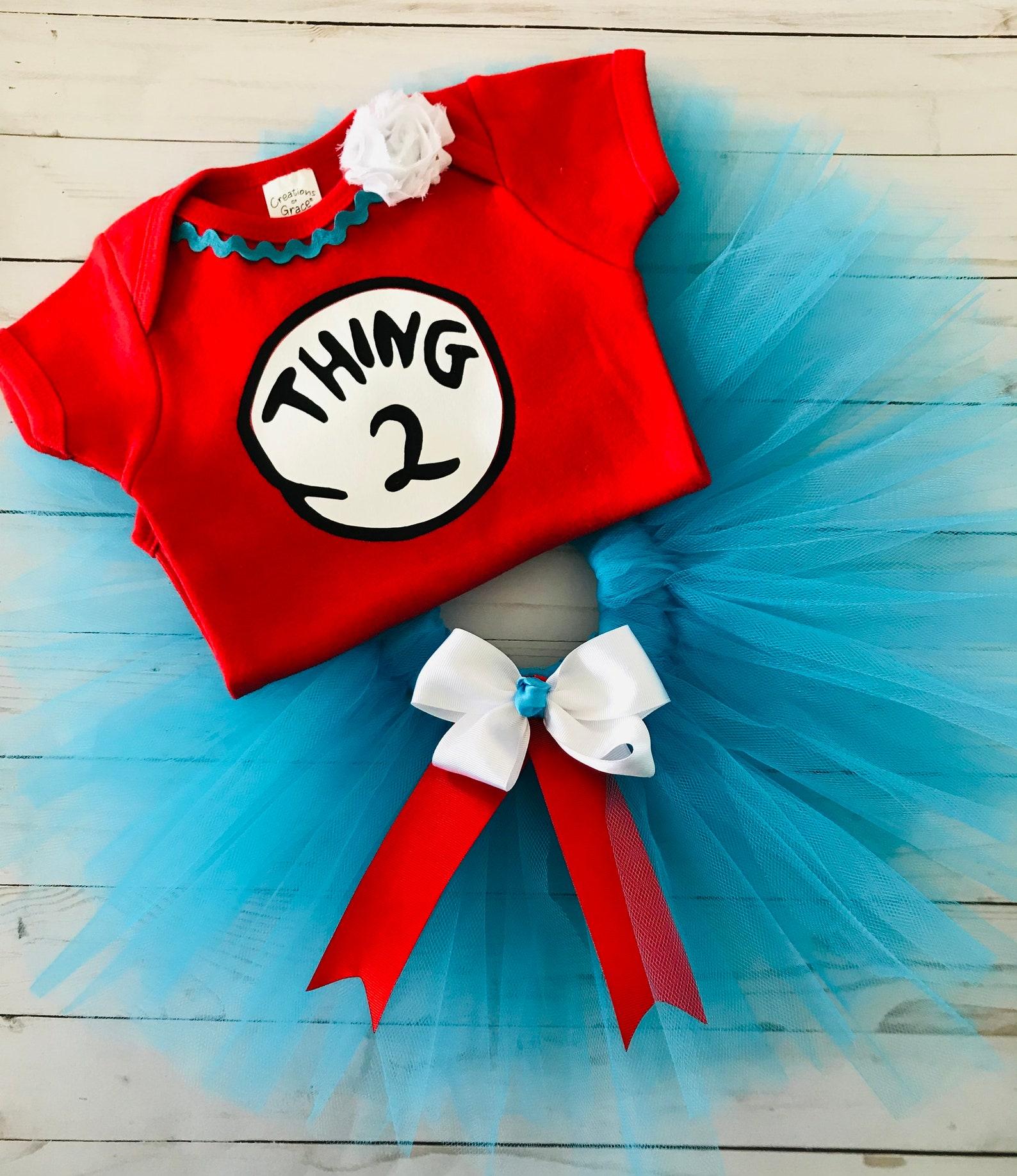 Thing One Thing Two Costumes Thing Costumes - Etsy