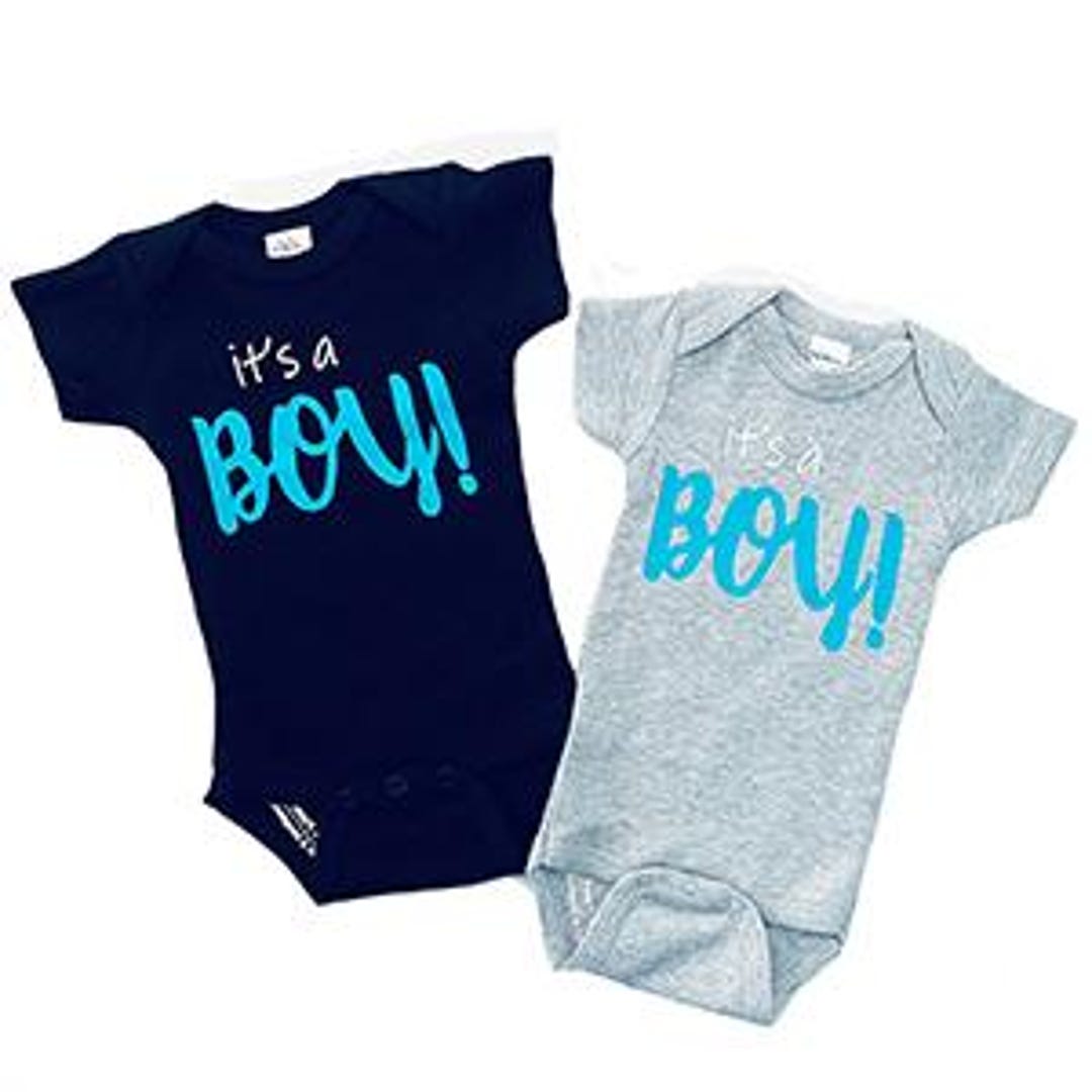 It's a Boy! Pregnancy Announcement Birth Announcement Gender Reveal ...