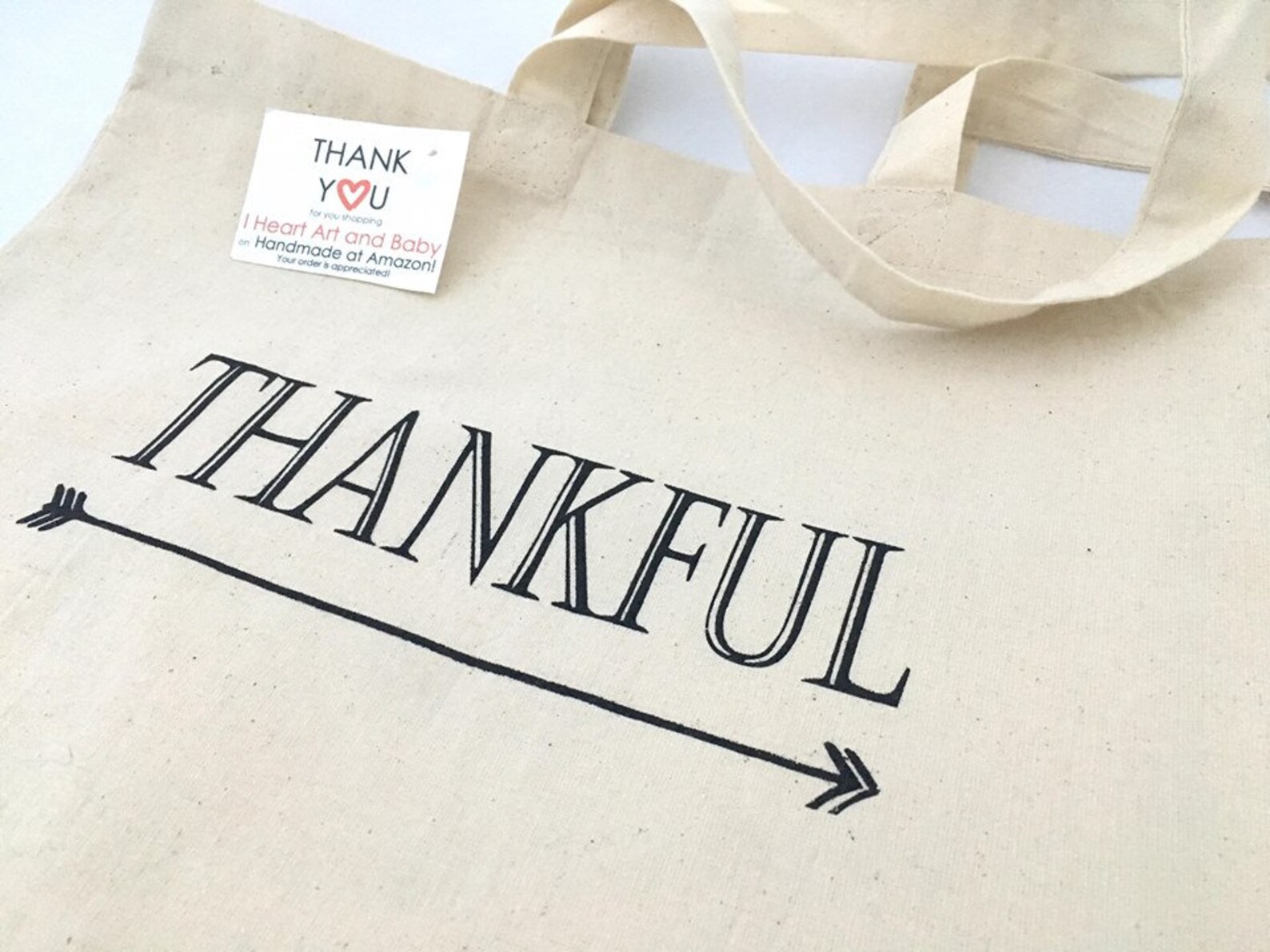 Thankful Tote Bag Thank You Bag Giving Thanks Appreciation | Etsy
