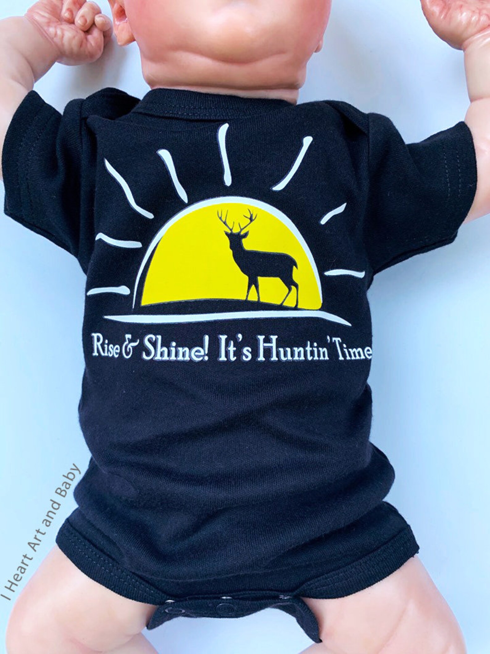 Deer Hunting Baby Hunting Buddy Outfit Hunter Lover Baby | Etsy