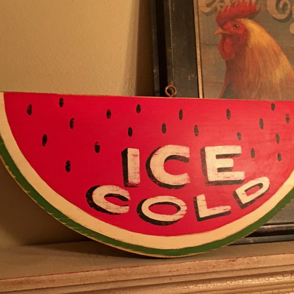 Watermelon Sign - Etsy