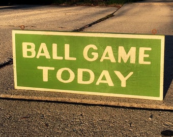 Ball Field Sign - Etsy