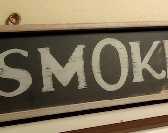 Hand Smoke Sign - Etsy