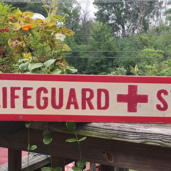 Lifeguard Signs - Etsy
