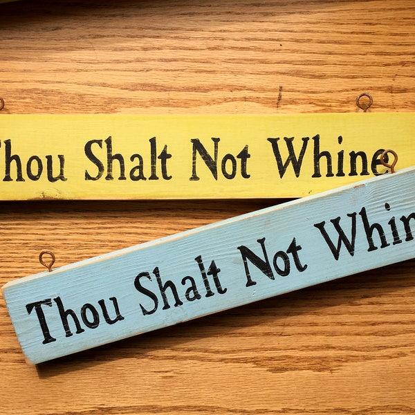 No Whining - Etsy