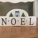 NOEL Sign/rustic Christmas/wooden Sign/farmhouse Style - Etsy
