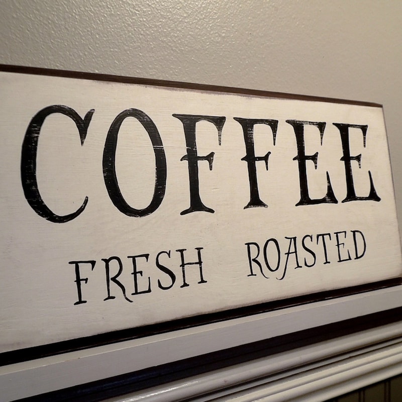 Fresh Coffee Sign - Etsy