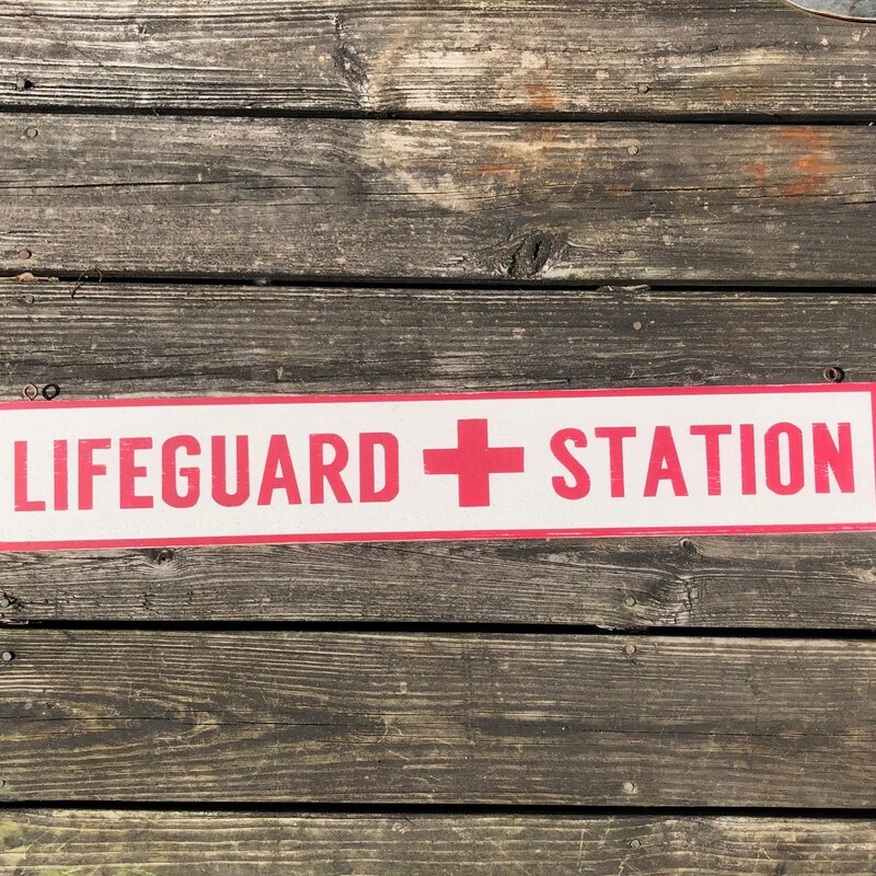 Lifeguard Signs - Etsy