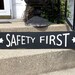 Safety First Sign/industrial Sign/antique Reproduction/man - Etsy