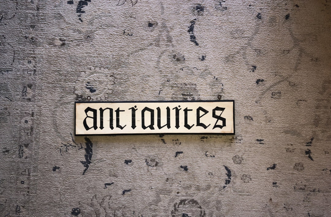 Antiques Sign/french Antiques Sign/french Antique Reproduction ...