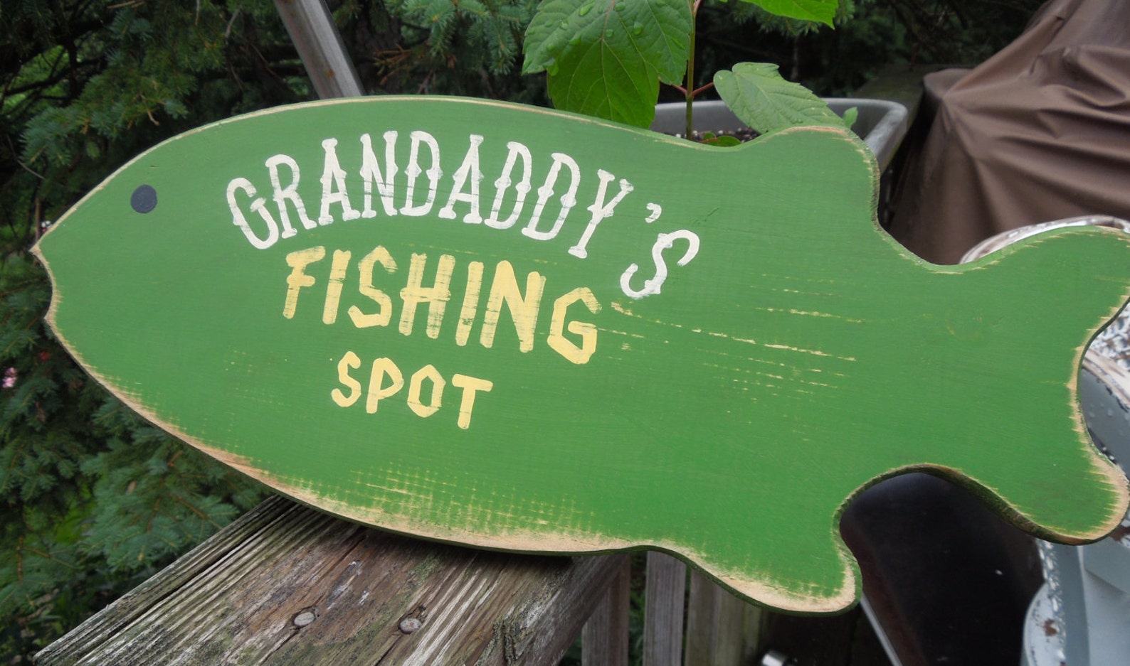 Fish Sign Personalized/custom Made Sign/rustic Sign/wooden Fish Sign ...