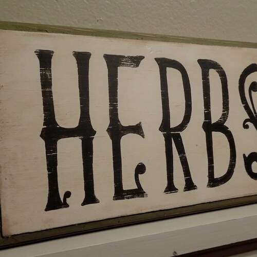 BUTTER Sign/vintage Style Sign/hand Painted/kitchen Art/wooden - Etsy