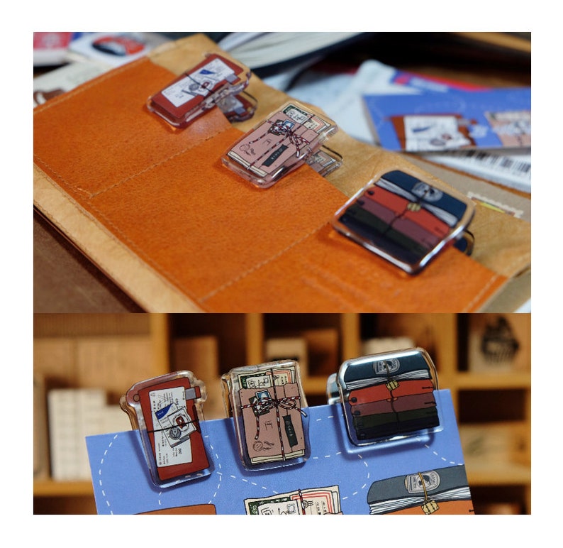 Diary Scrapbook Paper Clip Diary Letter Book - Etsy