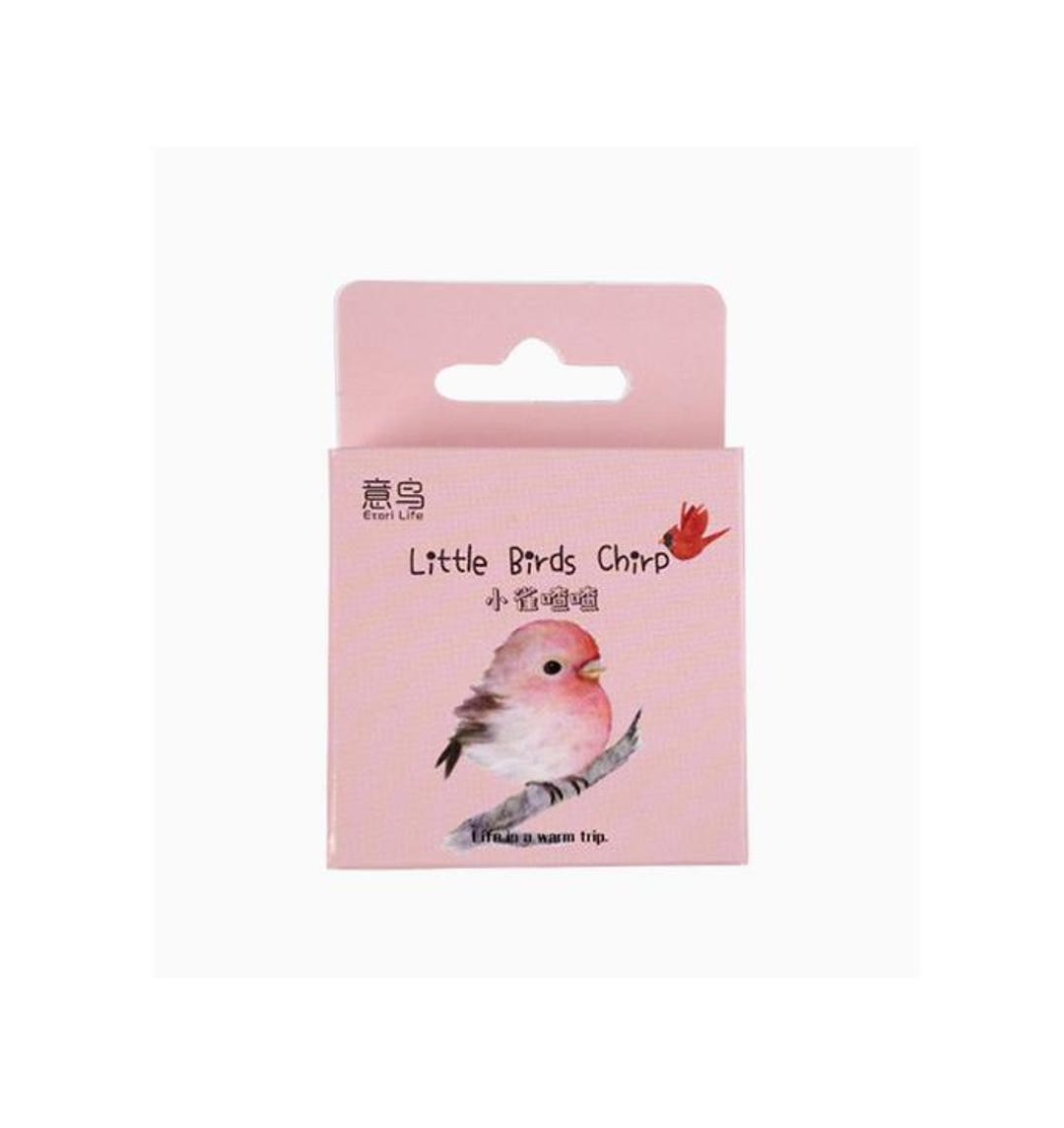 Diary Scrapbook Sticker Label Seal Pack Little Bird (46 Stickers) - Etsy
