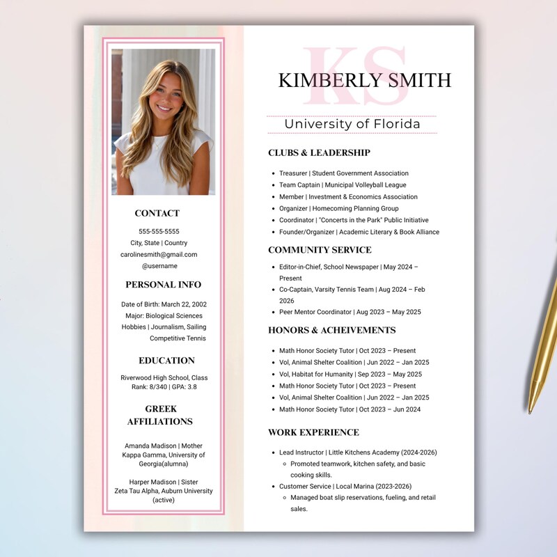 Etsy Resume Templates - Etsy