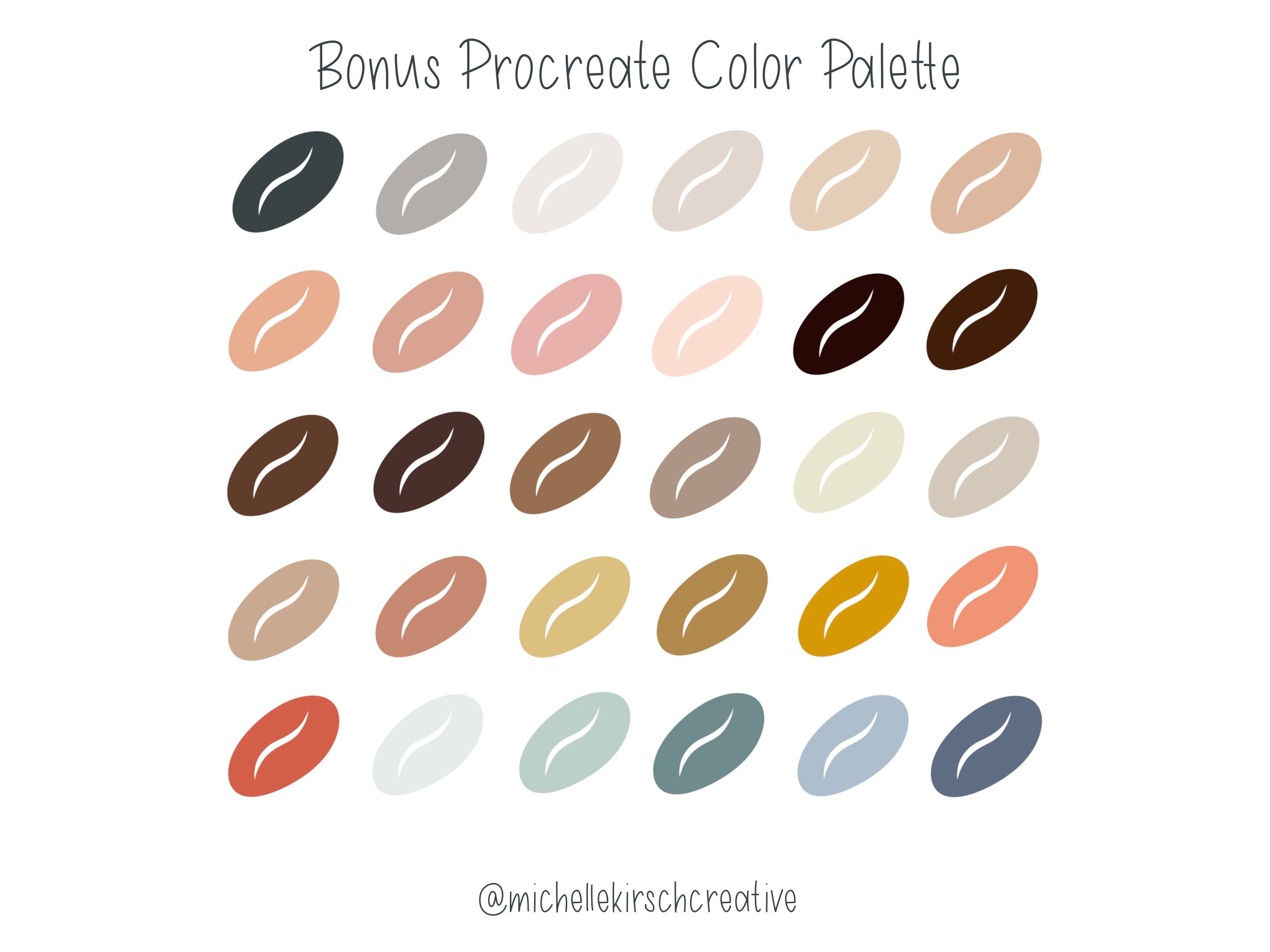 Procreate Brush Stamp Set of 21 Tea Cup Coffee Mug Hand - Etsy Canada