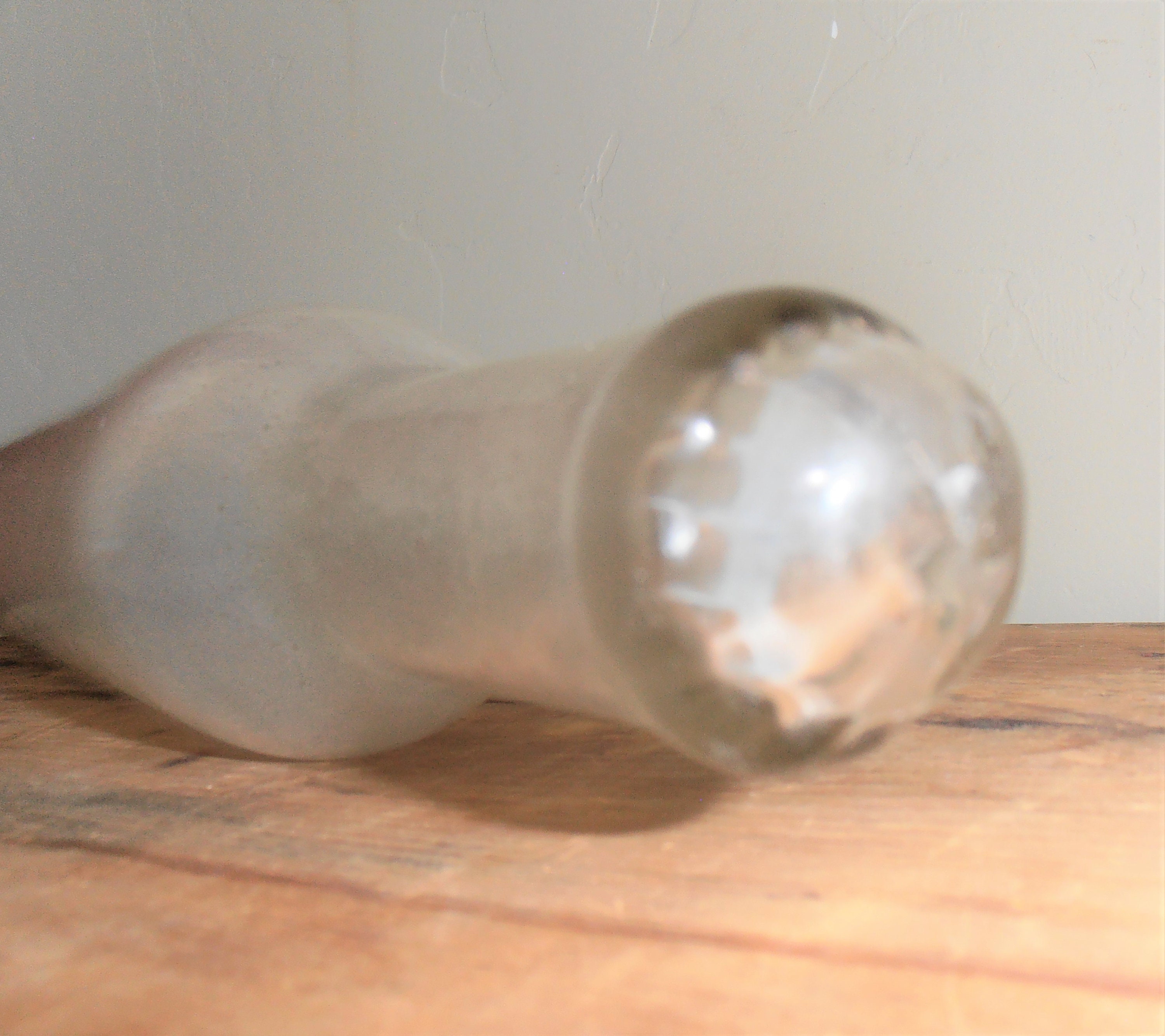 Early Antique Vintage Glass Rolling Pin Victorian - Etsy
