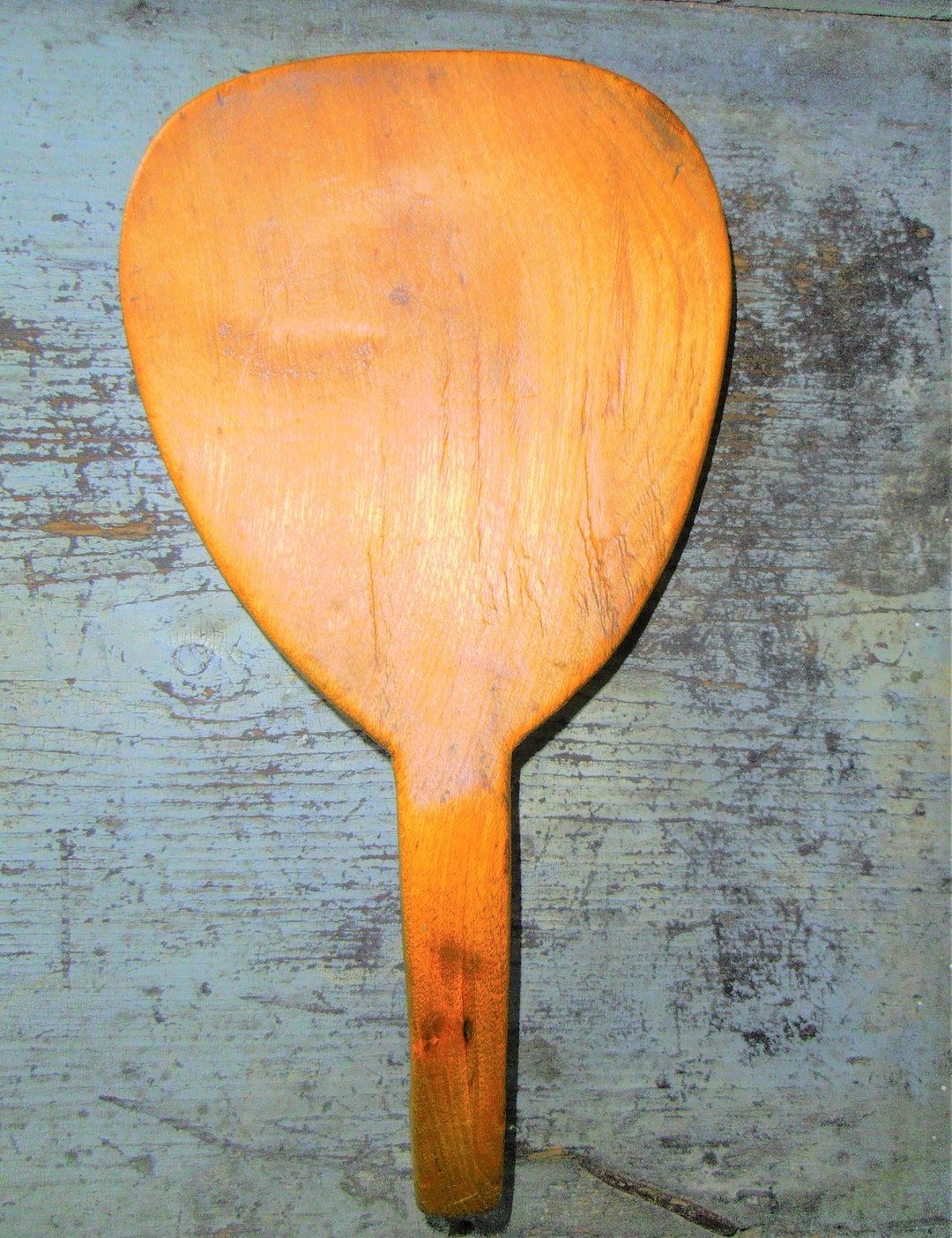 Antique Early Primitive Wood Paddle - Etsy
