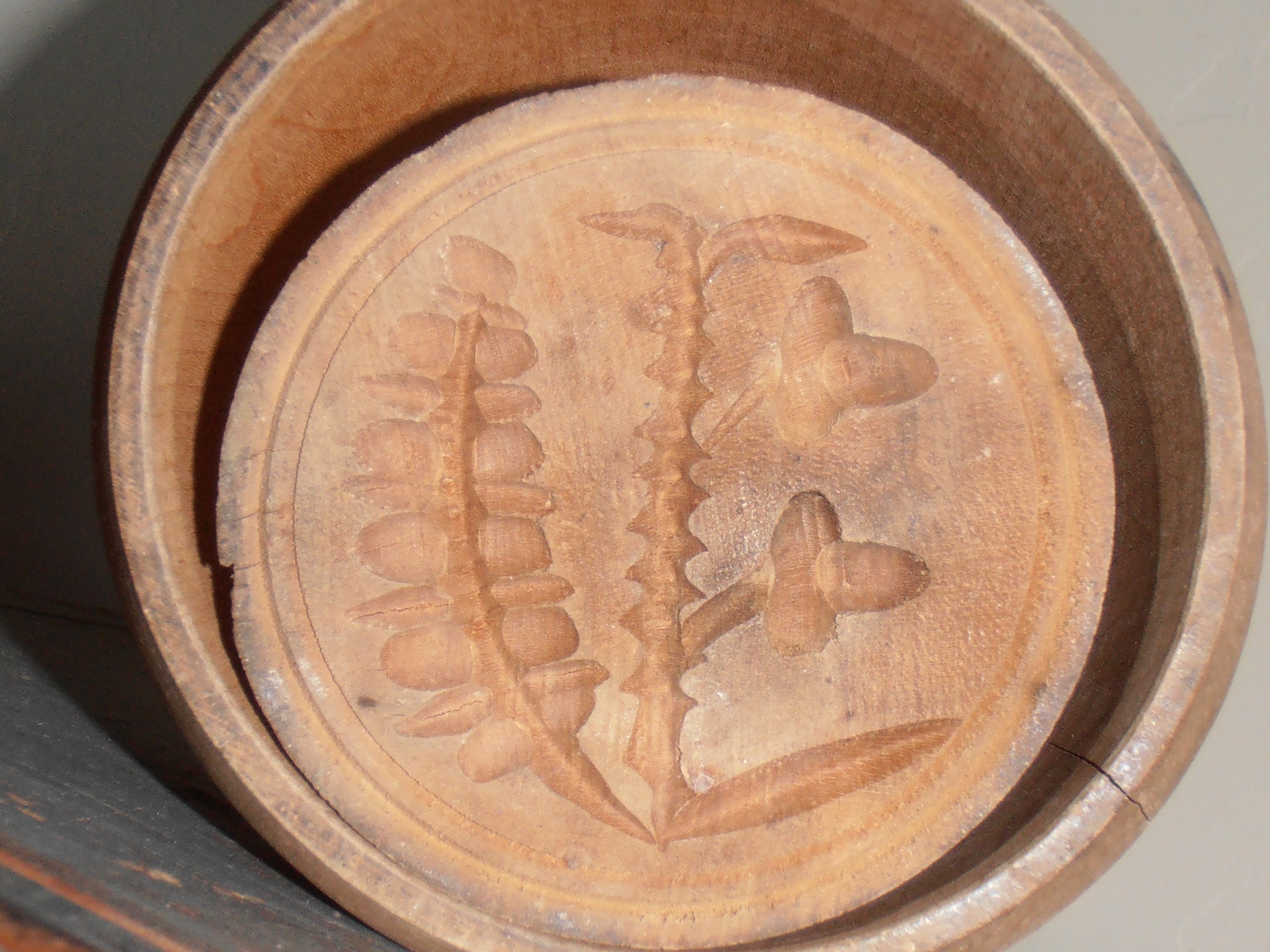 Antique Primitive Early Butter Mold Press - Etsy