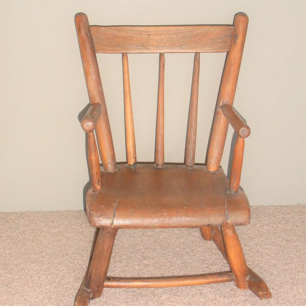 Early Antique Farmhouse Rocker - Etsy
