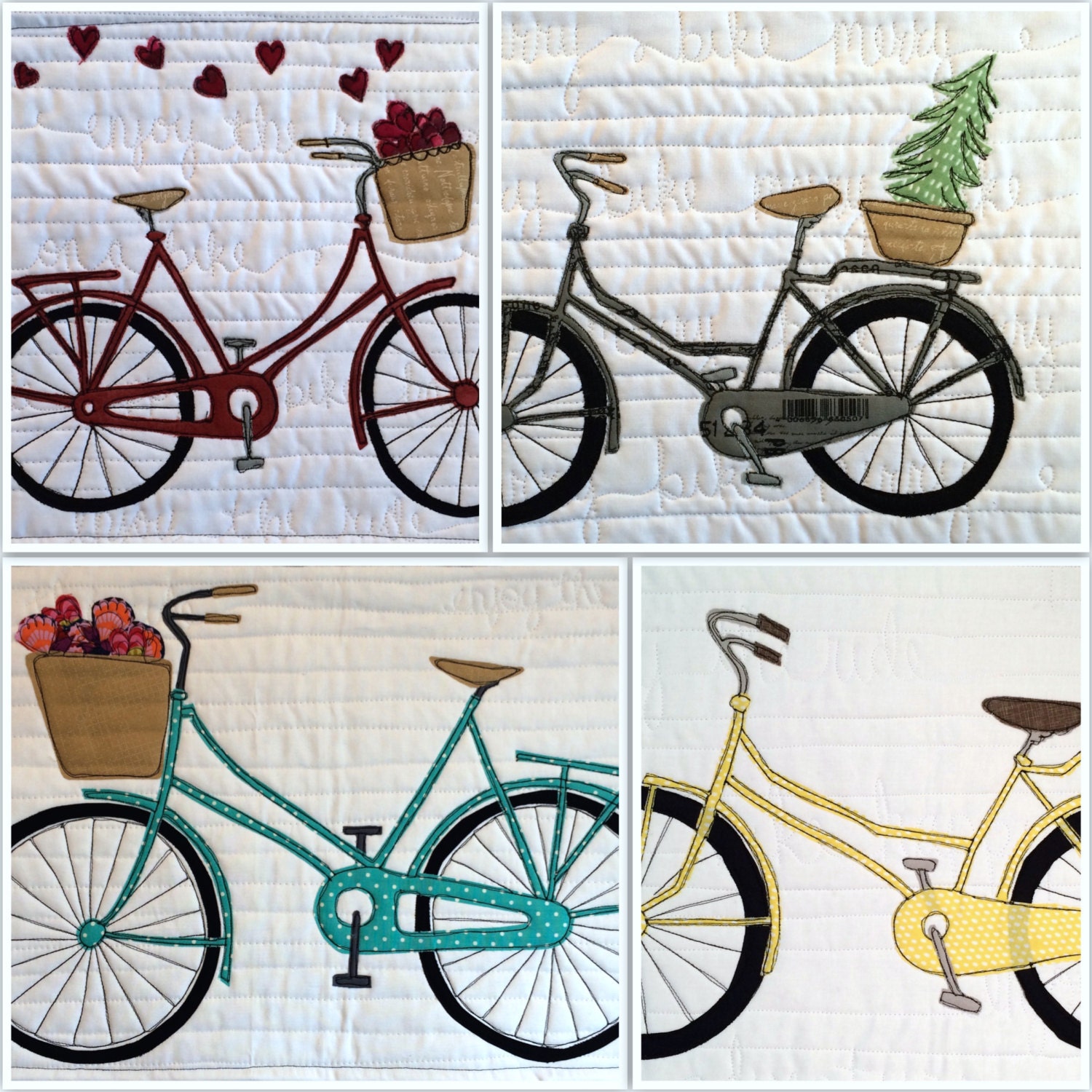 Bicycles Pattern - PDF - Etsy