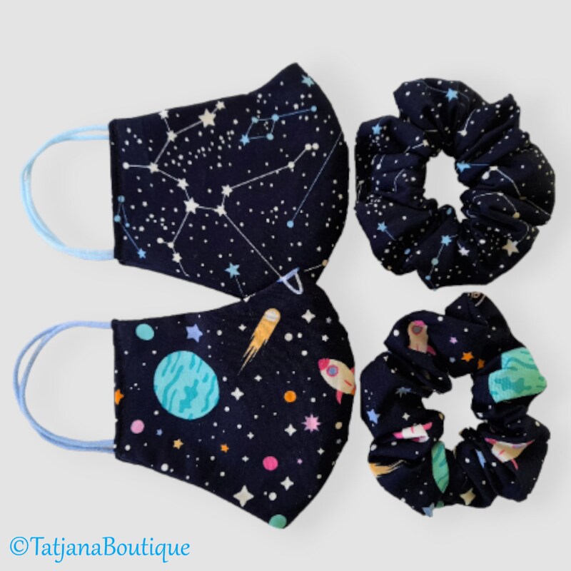 Space Face Mask - Etsy