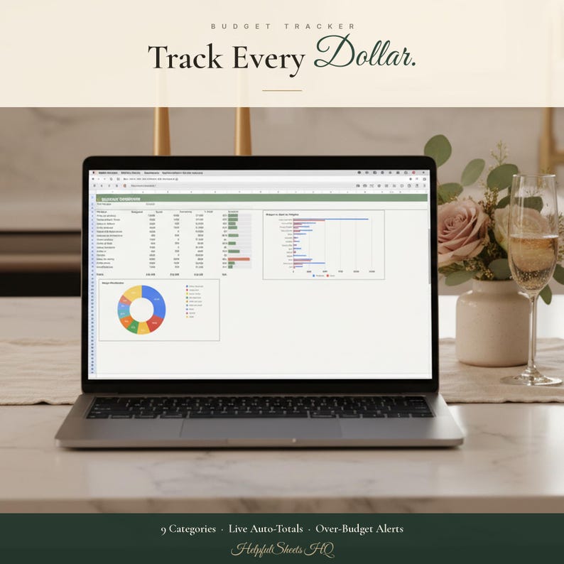 Wedding Planner Spreadsheet | Budget + Workbook Bundle | Sheets - Etsy