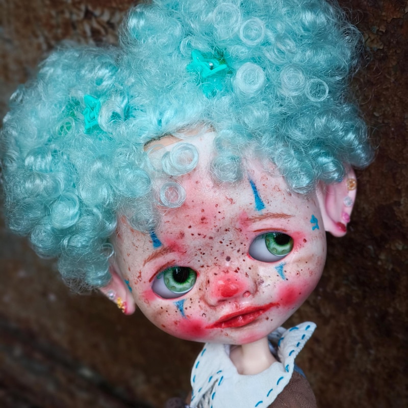 Handmade Ooak Clown Doll - Etsy