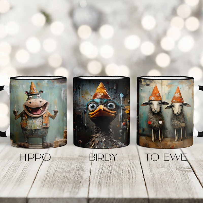 Whimsical Mug - Etsy