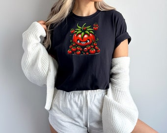 Tomato Shirt, Tomato Girl Aesthetic, Tomato Clothing, Tomato Gift for ...