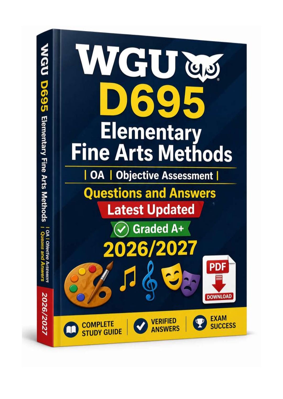 WGU D695 Elementary Fine Arts Methods | OA|| Questions & Answers ...