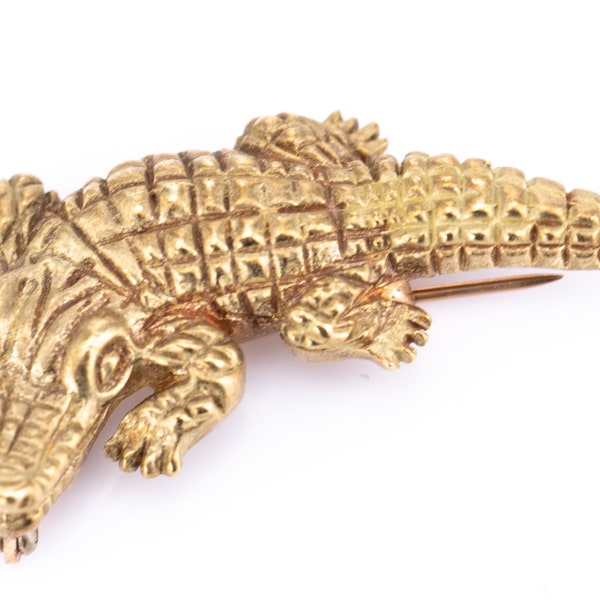 Alligator Brooch - Etsy
